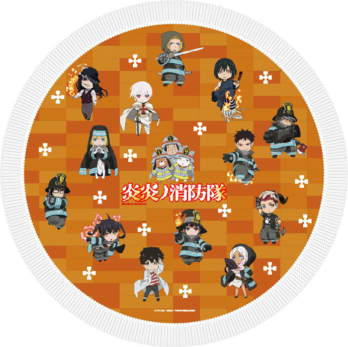 炎炎ノ消防隊 ラウンドタオル – culcolle【カルコレオンライン】